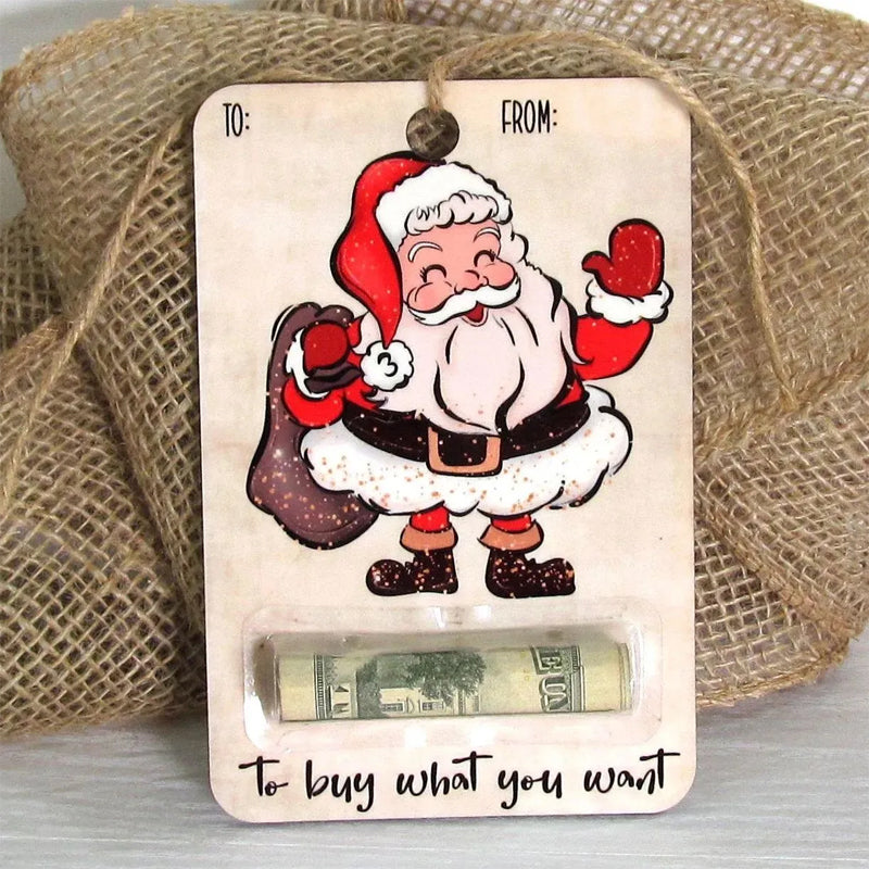 2024 Christmas Gift--Santa Christmas Money Holders Gift – Kiazure