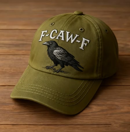 🔥F-CAW-F Crow Hat - 100% Made in the USA – Kiazure