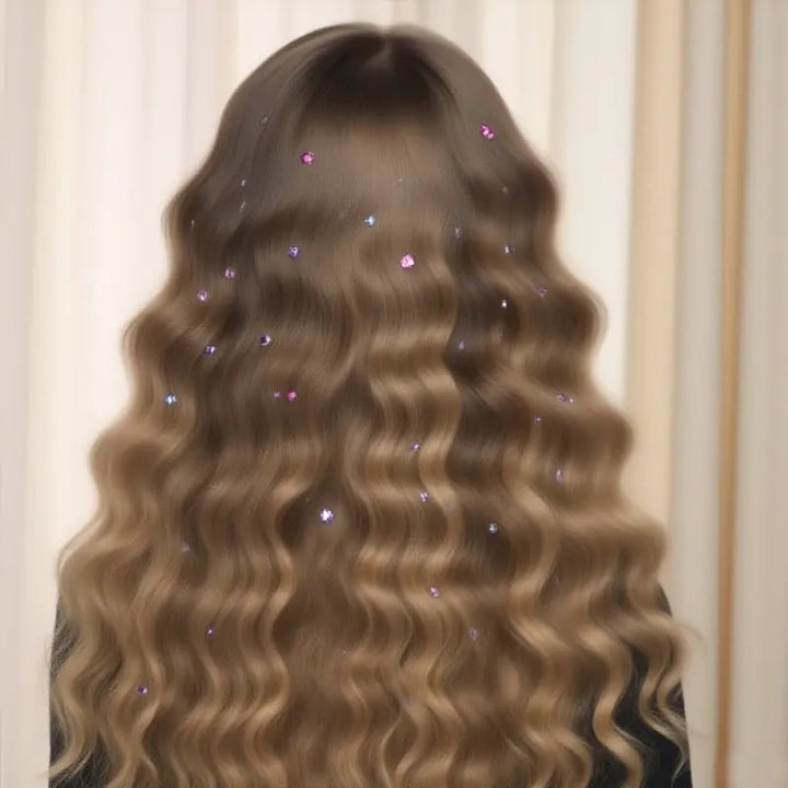 Hair Gemstone Styling Set | Glitter Diamond Tools – Kiazure